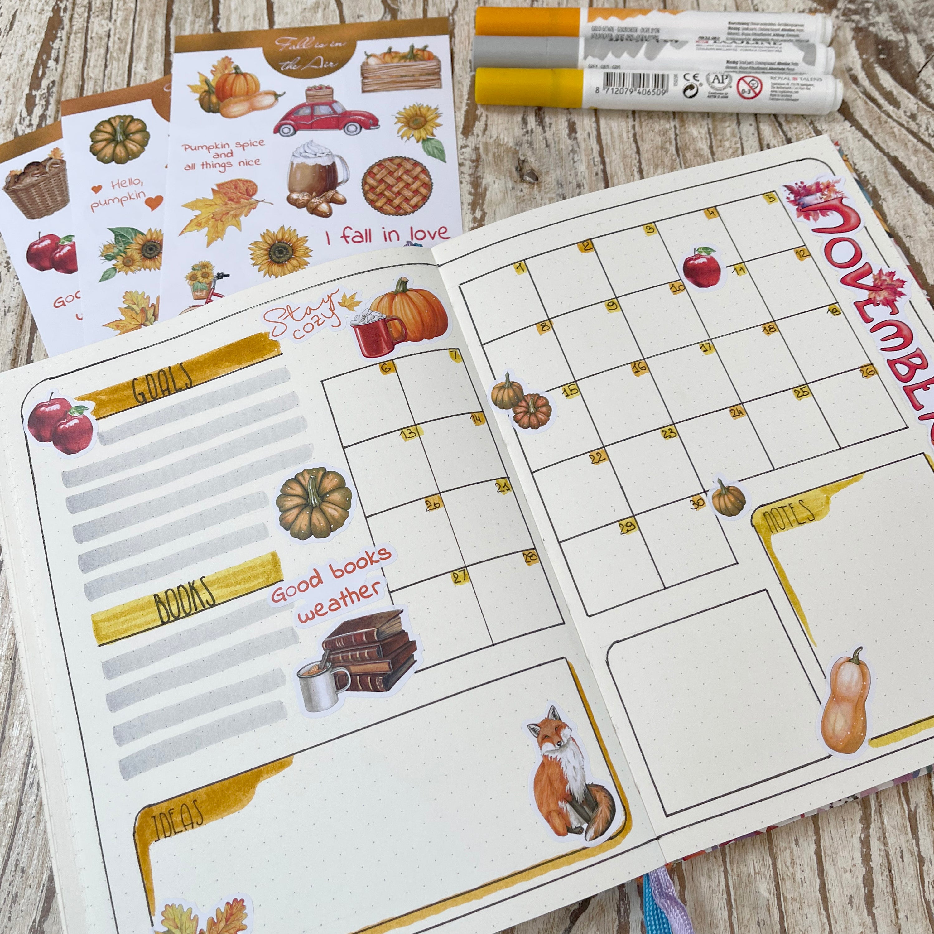 Creating the Perfect Monthly Planner Spread – Art Bujo Boutique