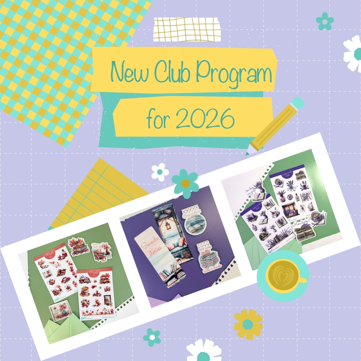 Art Monthly Subscription Club - NEW 2026 EDITION – Art Bujo Boutique